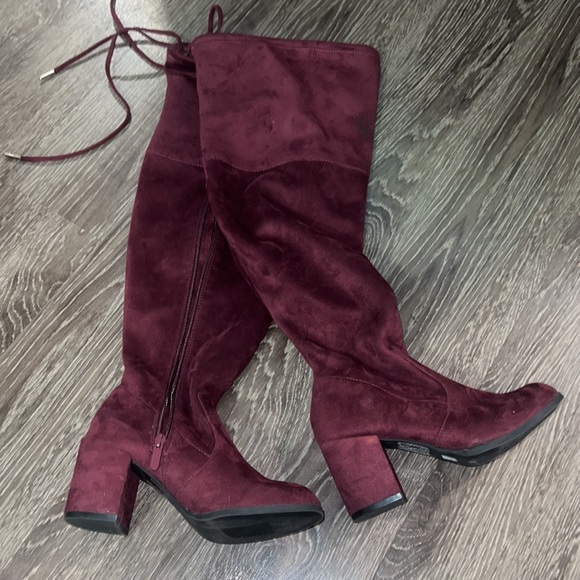torrid | Shoes | Torrid Block Heel Over The Knee Boot | Poshmark